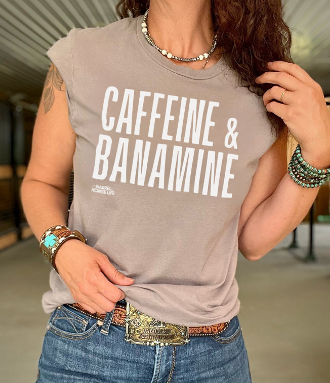 Caffeine & Banamine (T-Shirt) – WhinneyWear